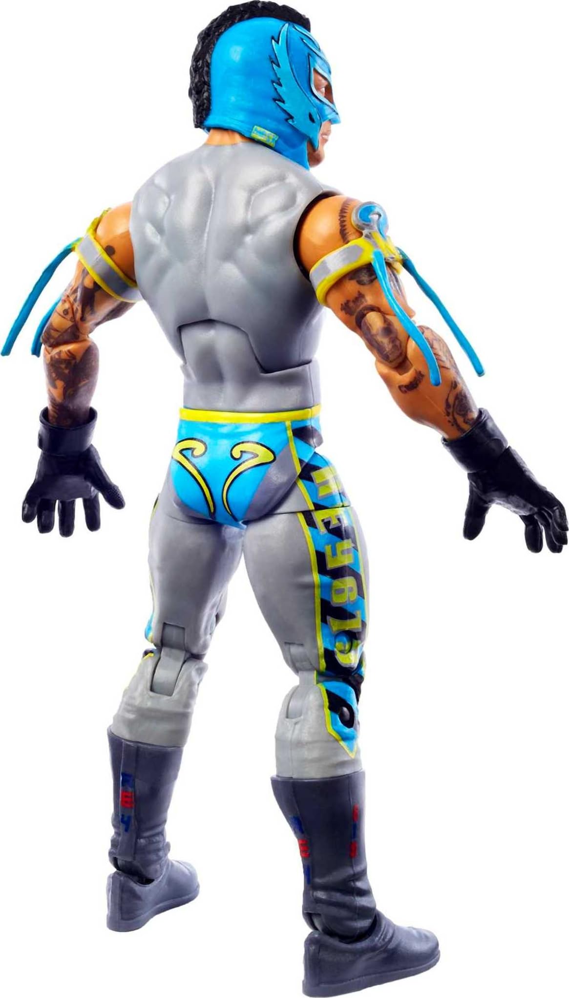 Mattel WWE Elite Collection Top Picks Action Figure & Accessories Set, Rey Mysterio 6-inch Collectible with Articulation & Interchangeable Parts