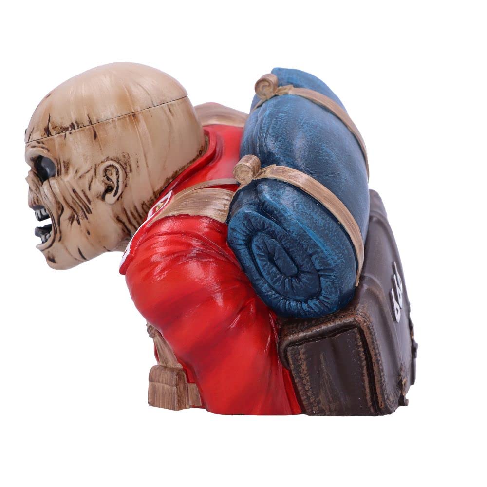 Nemesis Now Officially Licensed Iron Maiden The Trooper Bust Box (Small) Red, 12cm