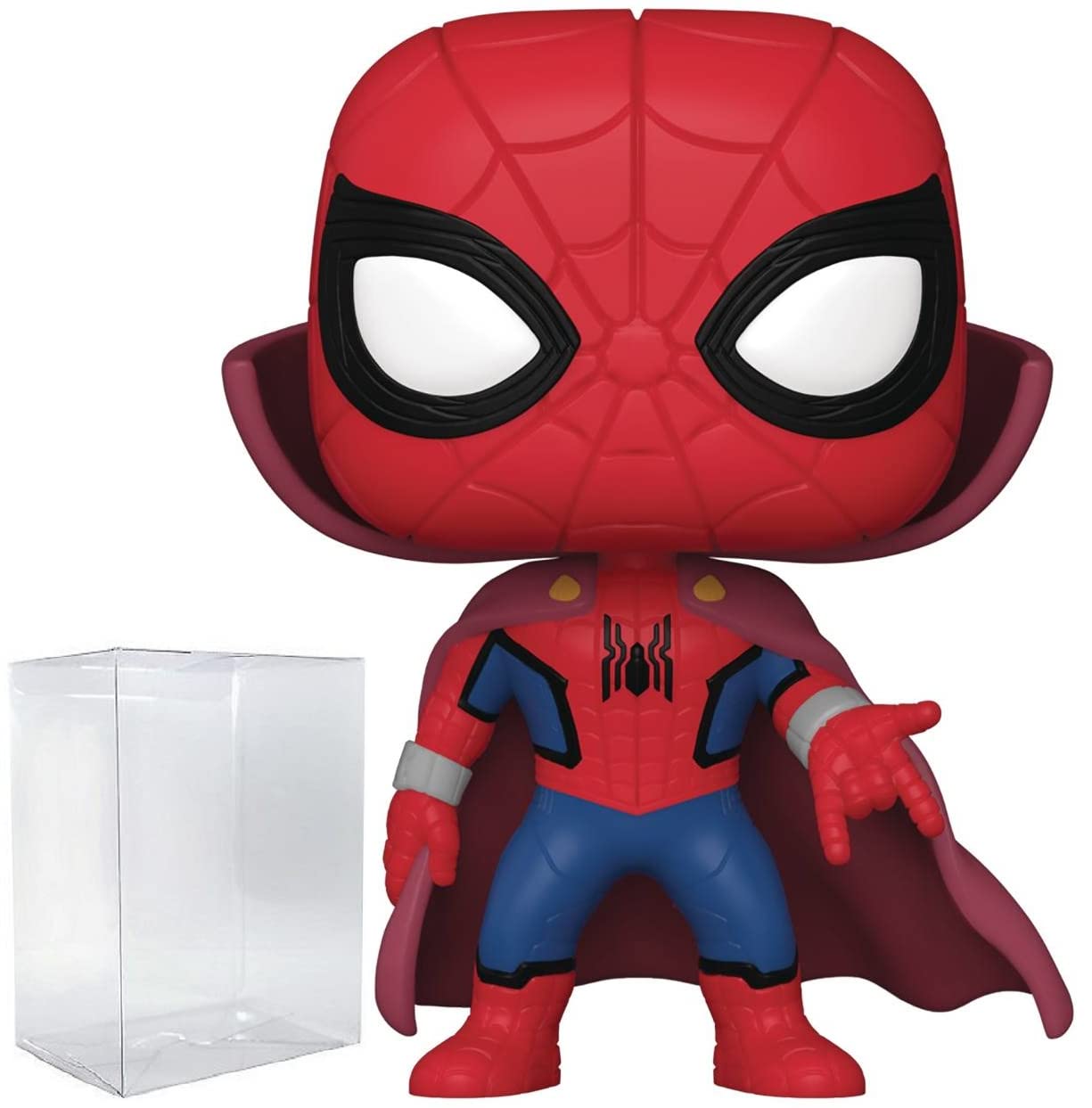 Spider-Man POP Marvel: What If? - Zombie Hunter Funko Pop! Vinyl Figure (Bundled with Compatible Pop Box Protector Case), Multicolor, 3.75 inches