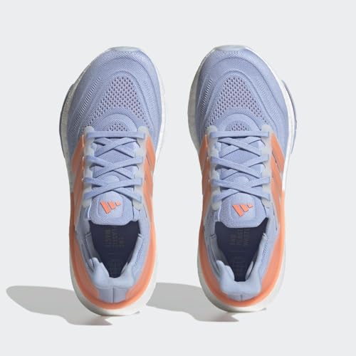 adidas Women's Ultraboost Light Running Shoes (Ultraboost 23 Blue Dawn/Coral Fusion/Blue Fusion 10