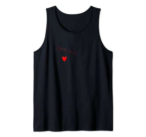 I Love You by Dexy Sweet Tank Top