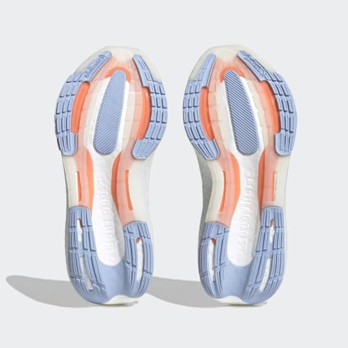 adidas Women's Ultraboost Light Running Shoes (Ultraboost 23 Blue Dawn/Coral Fusion/Blue Fusion 10