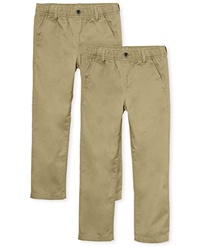 The Children's PlaceThe Children's Place Boys Stretch Skinny Chino Pants3 packFlax/New Navy/Black4