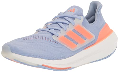adidas Women's Ultraboost Light Running Shoes (Ultraboost 23 Blue Dawn/Coral Fusion/Blue Fusion 10