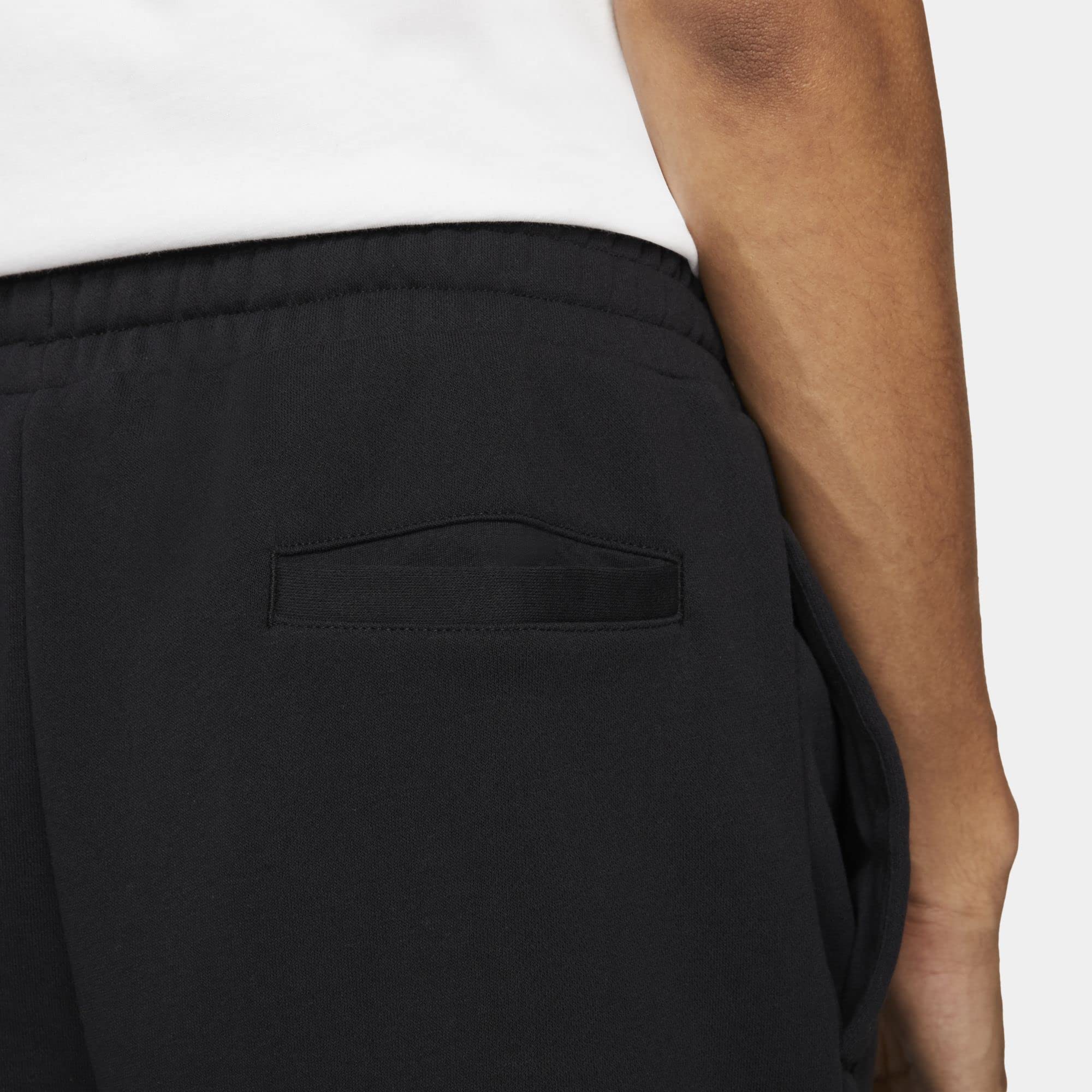 Nike Jordan Jumpman Logo Men Fleece Pants (Medium, Black)
