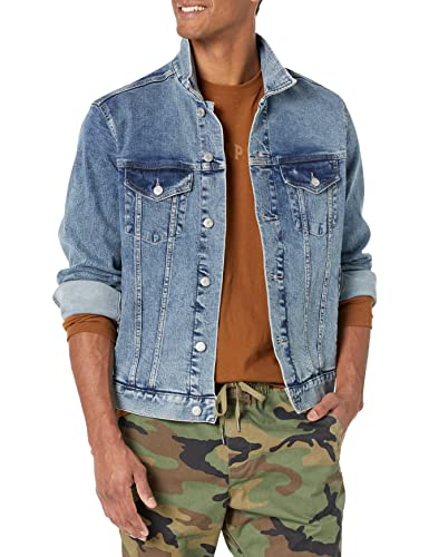 GAP mens Icon Denim Jacket, Medium Light, XX-Large US