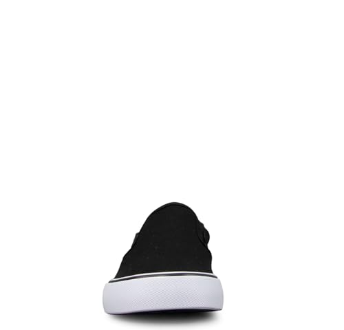 Lugz Women's Clipper Fashion Sneaker, Black/White/Black, 8 W US