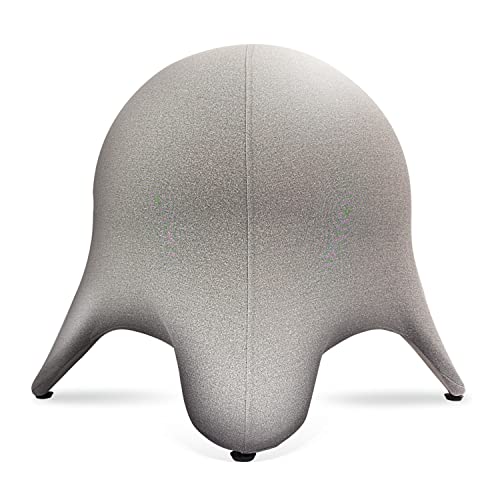 ENOVI Starfish Ball Chair, Yoga Ball Chair Exercise Ball Chair Ergonomic Design for Home Office Desk, Stability Ball & Balance Ball Seat to Relieve Back Pain, 24IN, FG
