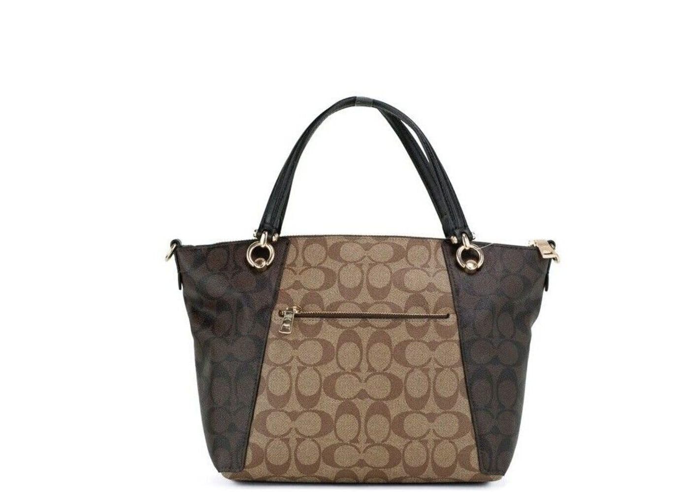 Coach Women's Kacey Satchel Crossbody (IM/Khaki/Multi)