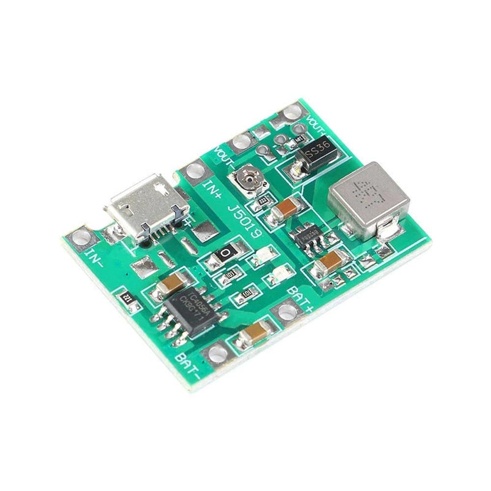 Rakstore 4pcs Lithium Li-ion Battery Boost Charger Module USB Lithium Lipo 18650 Battery 3.7V 4.2V to 5V 9V 12V 24V Step Up Module