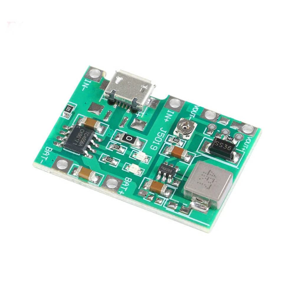 Rakstore 4pcs Lithium Li-ion Battery Boost Charger Module USB Lithium Lipo 18650 Battery 3.7V 4.2V to 5V 9V 12V 24V Step Up Module
