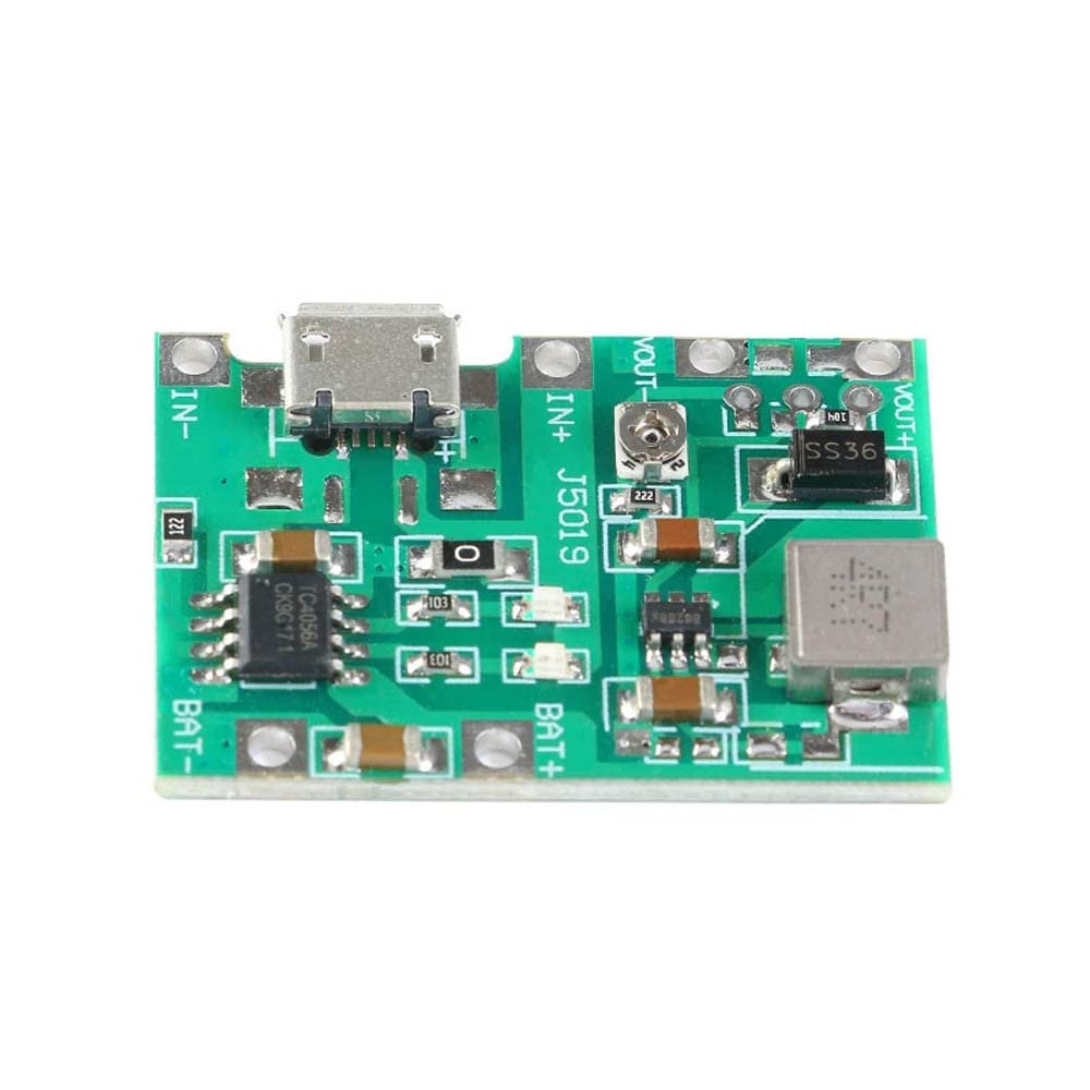 Rakstore 4pcs Lithium Li-ion Battery Boost Charger Module USB Lithium Lipo 18650 Battery 3.7V 4.2V to 5V 9V 12V 24V Step Up Module