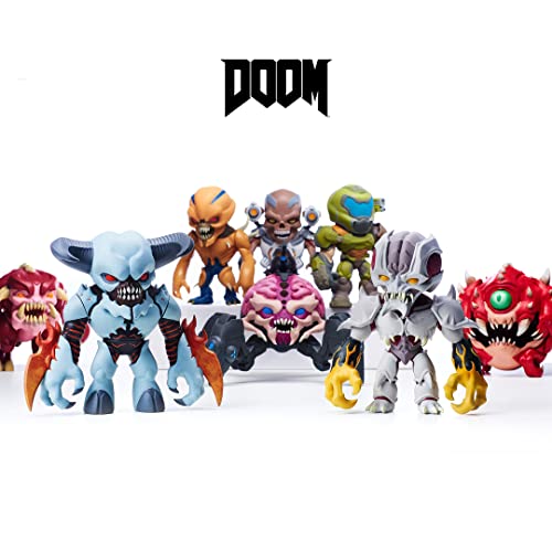 Numskull Baron of Hell Doom Eternal in-Game Collectible Replica Posable Toy Figure - Official Doom Merchandise - Limited Edition