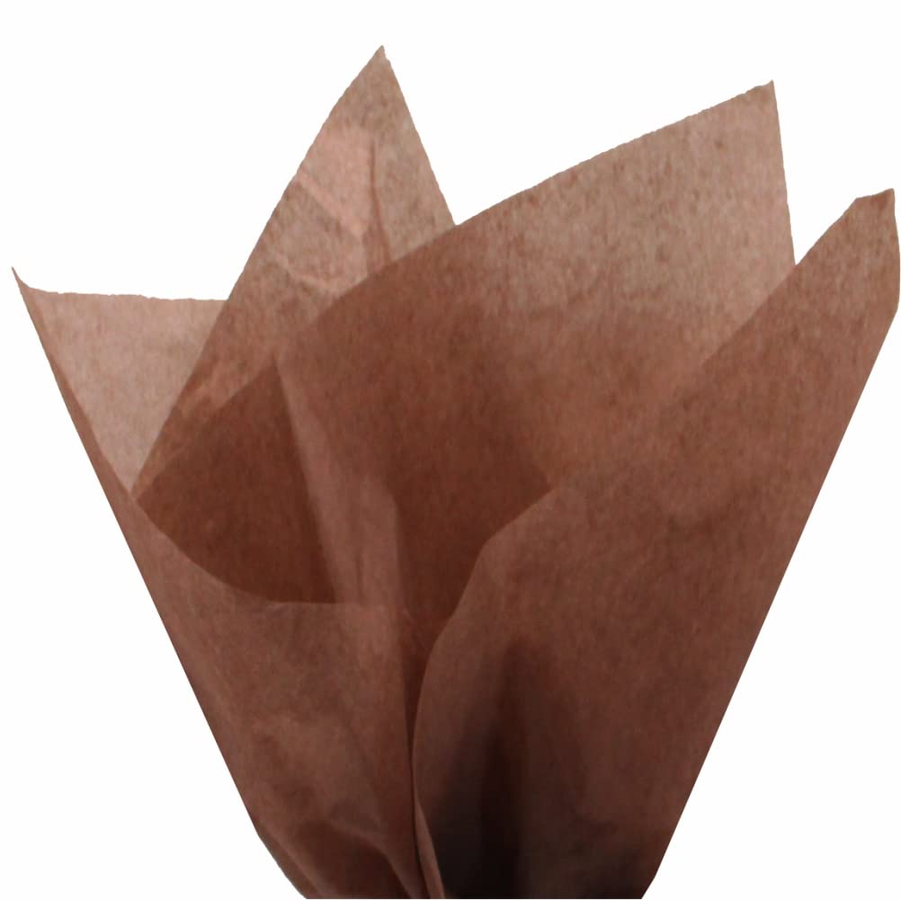 PMLAND Gift Wrapping Tissue Paper - Brown Color - 20 Inches x 26 Inches 60 Sheets