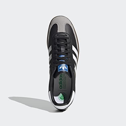 adidas Men's Samba Vegan Shoes, Black, Size 11