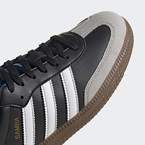adidas Men's Samba Vegan Shoes, Black, Size 11