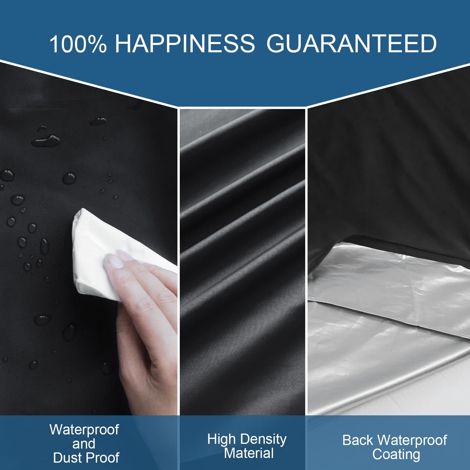 Mattress Bags for Moving and Storage, Heavy Duty Twin Mattress Bag with 4 Strong Handles, 100% Waterproof Mattress Cover/Protector for Moving Twin Size, Reusable Thick Tarp, Black
