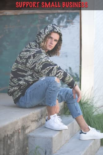 ShirtBANC Camouflage Sweater Unisex Blank Sweatshirts Camo Hoodies, XS-3XL