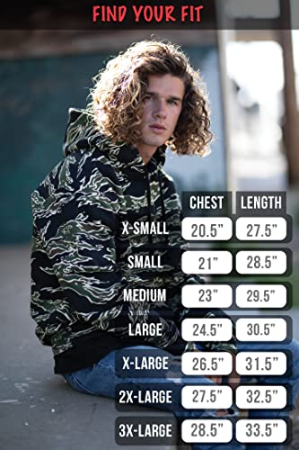 ShirtBANC Camouflage Sweater Unisex Blank Sweatshirts Camo Hoodies, XS-3XL