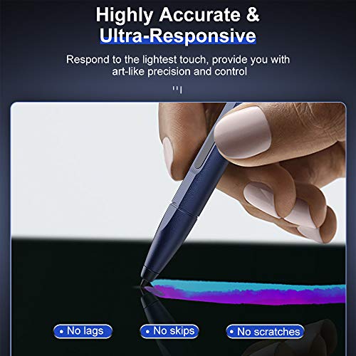 MoKo Stylus Pen for Surface, [15 Seconds Fast Charge] Stylus Pen with 1024 Levels Pressure Compatible with Surface Go3/Go 2/Go, Surface Pro 9/X/7/6/5/4/3, Surface Laptop 3/2/1, Surface Book 2/1