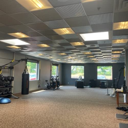 Colorado Steel Corrugated Metal Ceiling Tiles (10, Galvalume)