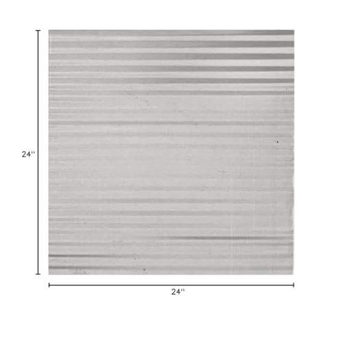 Colorado Steel Corrugated Metal Ceiling Tiles (10, Galvalume)