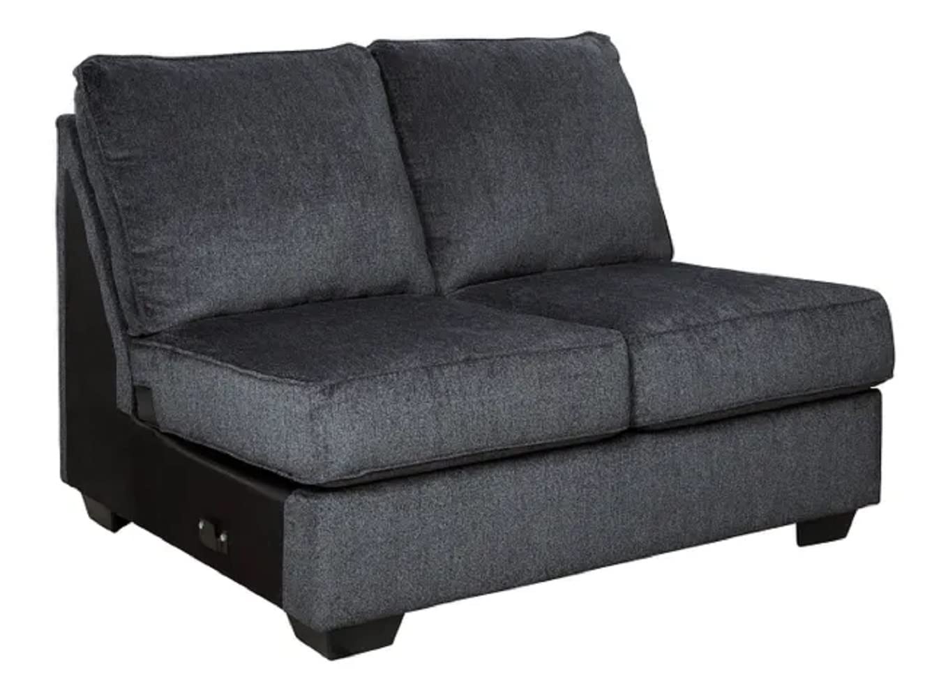 Ashley Furniture Eltmann Armless Loveseat, Slate