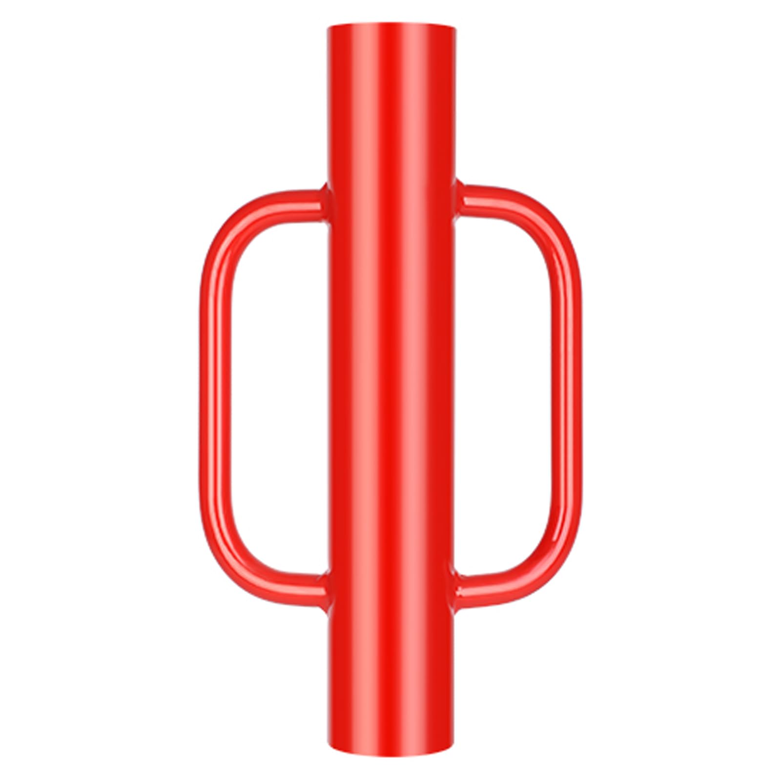 Gtongoko 12LB T Post Driver with Handles Heavy Duty Fence Post Driver Post Pounder for T-Posts,U Channel,Metal Post and Sign Post Pole Driver Tool,17 Inch Red