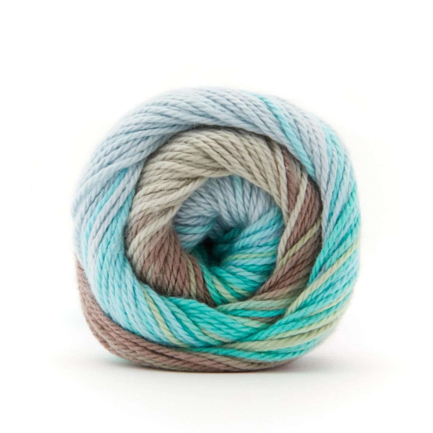Premier Yarns Hipster Cotton Yarn, Ideal Yarn for Crocheting and Knitting, 100% Cotton and Lightweight Yarn, Machine Wash, Rainbow Rollerskates, 3.5 oz, 229 yards