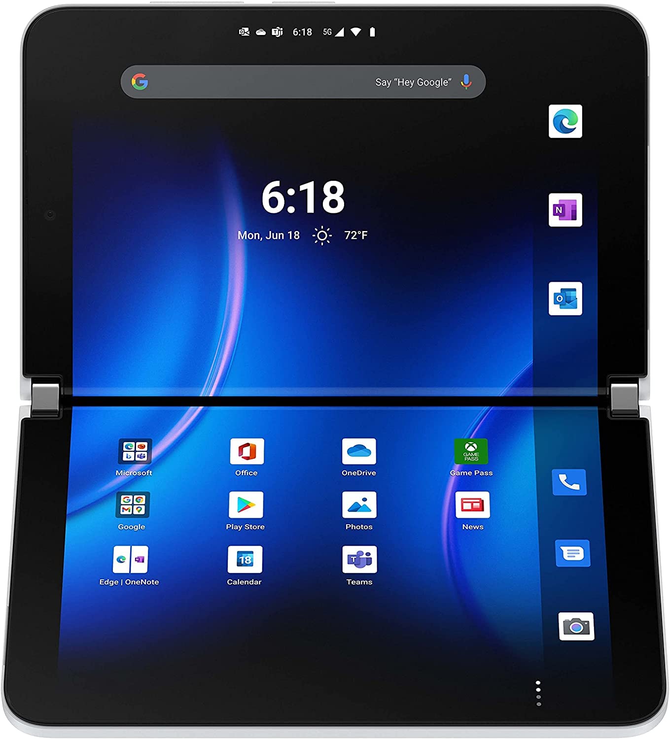 Microsoft Surface Duo 2 - Smartphone 256GB, 8GB RAM, Dual Sim, Glacier