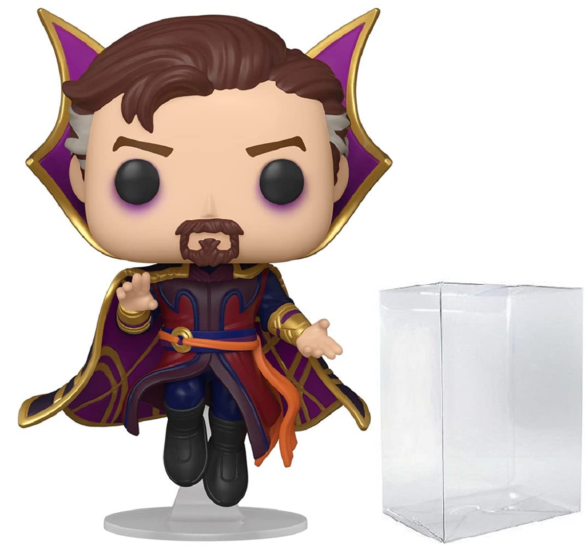 POP Marvel: What If - Doctor Strange Supreme Funko Pop Vinyl Figure (Bundled with Compatible Pop Box Protector Case), Multicolor, 3.75 inches