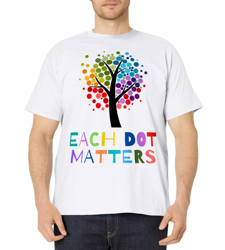 Colorful Polka Dot Unity Tree T-Shirt