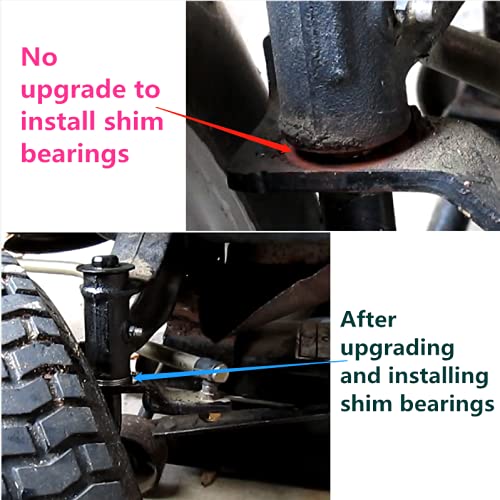 DEEG Replacement Craftsman Riding Mower Front Wheel bushingst to Bearings 532009040 9040h 532124959 583670401 M123811 5920H 9040HR 9040N 5321249