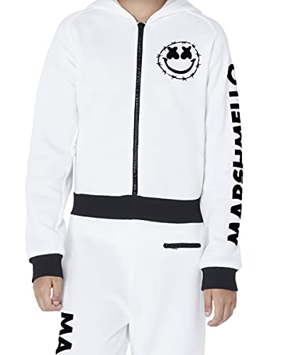 Spirit Halloween Kids Marshmello Jumpsuit Costume - Extra-Large