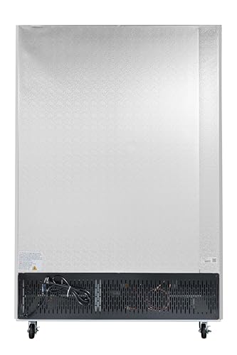 KoolMore RIF-2D-GD Commercial Upright, Freezer Double Door, Stainless Steel