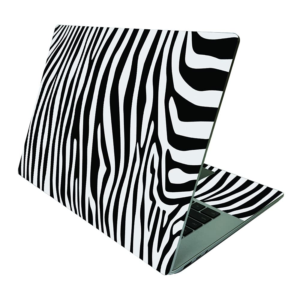 MightySkins Skin Compatible with Microsoft Surface Laptop 4 15” - Black Zebra | Protective, Durable, and Unique Vinyl Decal wrap Cover | Easy to Apply, Remove, and Change Styles | Made in The USA