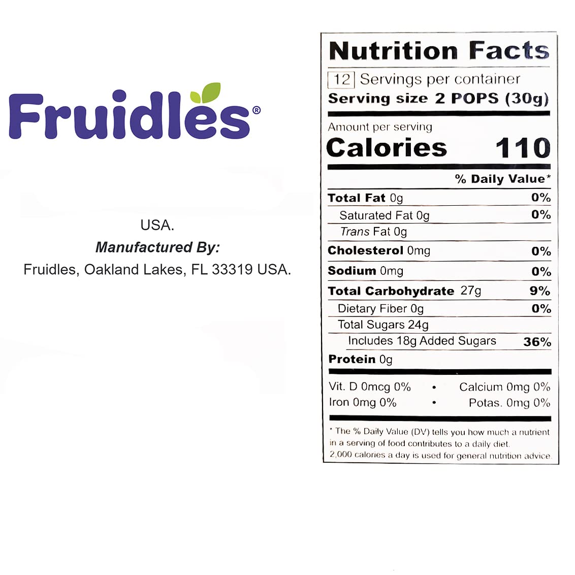 Fruidles Swirls Lollipop Candy, Mixed Fruit Flavor, Individually Wrapped (Assorted Variety Mix, 12-Pack)