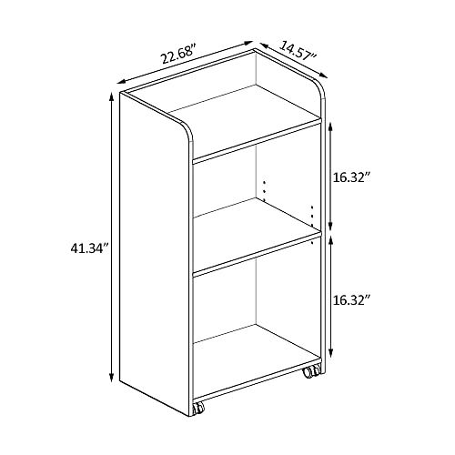 Panana Podium Stand - Hostess Stand with Wheels, Portable Podium Stand Reception Desk with Adjustable Shelf, Pulpits for Churches, Mobile Lectern Podium for Conference, Auditorium, Classroom, Black