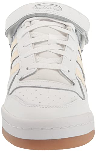 adidas Originals Women's Forum Low Sneaker, FTWR White/Ecru Tint/Gum 3, 11