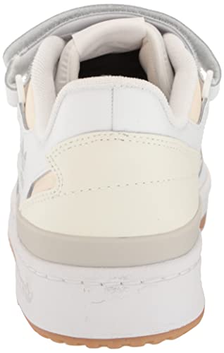 adidas Originals Women's Forum Low Sneaker, FTWR White/Ecru Tint/Gum 3, 11