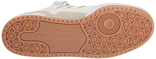 adidas Originals Women's Forum Low Sneaker, FTWR White/Ecru Tint/Gum 3, 11