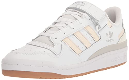 adidas Originals Women's Forum Low Sneaker, FTWR White/Ecru Tint/Gum 3, 11