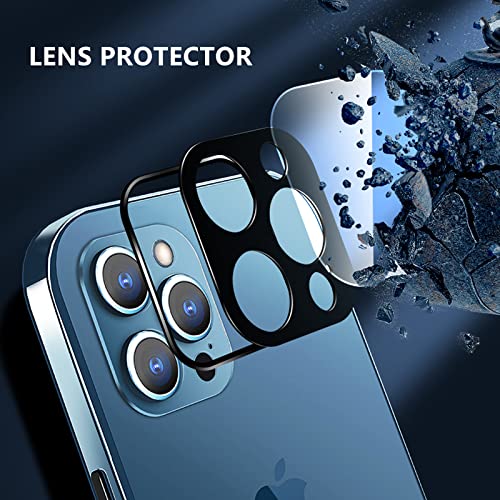 Jonwelsy Anti Peeping Case for iPhone 13 Pro Max, 360 Degree Protection Cover, Privacy Tempered Glass Anti-Spy Case Cover, Magnetic Adsorption Bumper Metal Frame Case for 13 Pro Max (Gold)