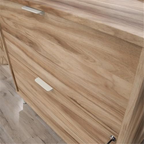 Sauder Portage Park 2-Drawer Lateral File Cabinet in Kiln Acacia, Kiln Acacia Finish