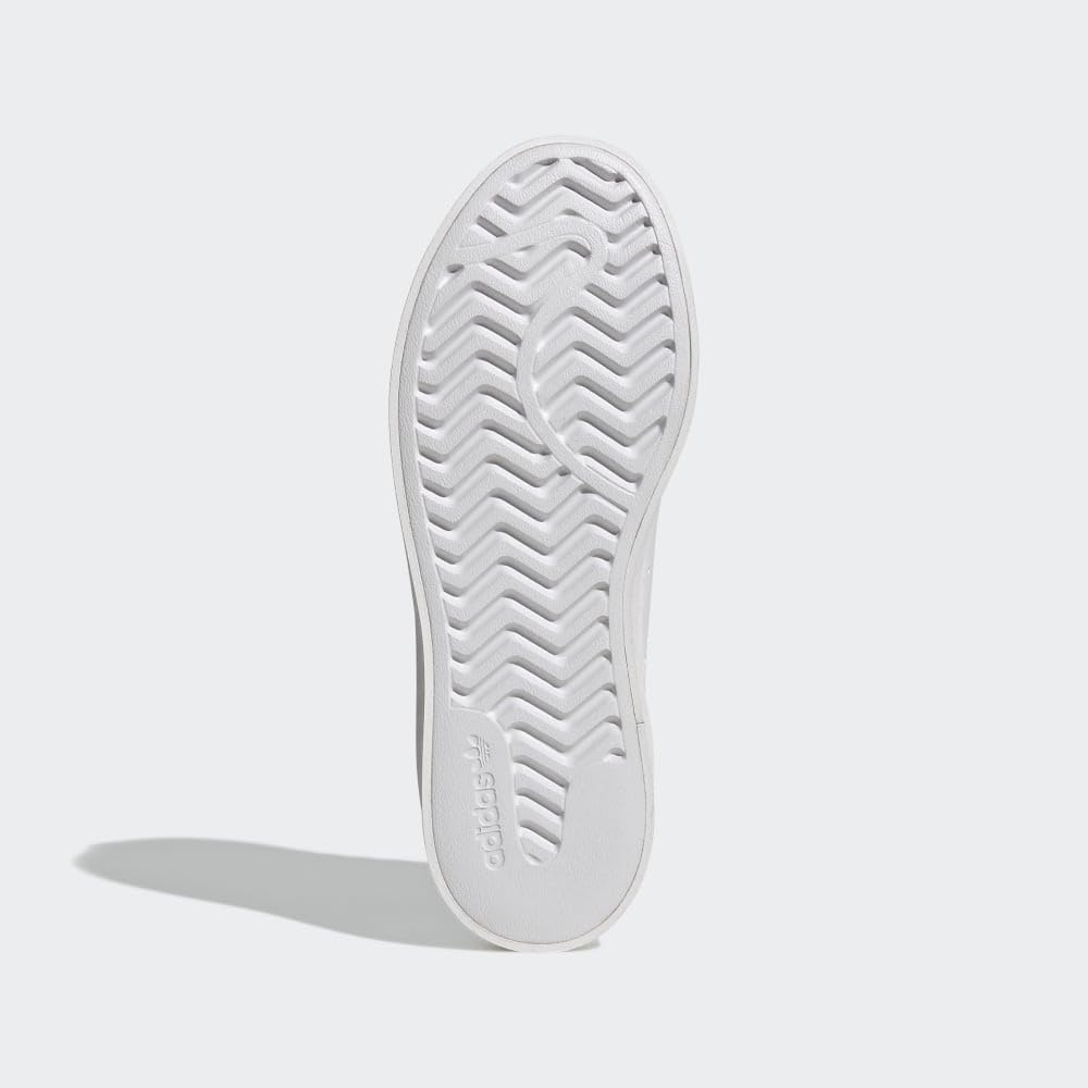 adidas Originals Women's Stan Smith Bonega Sneaker, White/White/Green, 7