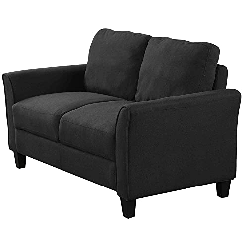 Cotoala 3 Piece Living Room Sofa Set, Upholstered Sectional Couch Set, One Three-Seat Chair & Loveseat and Armchair, (1+2+3 ), Cement Gray