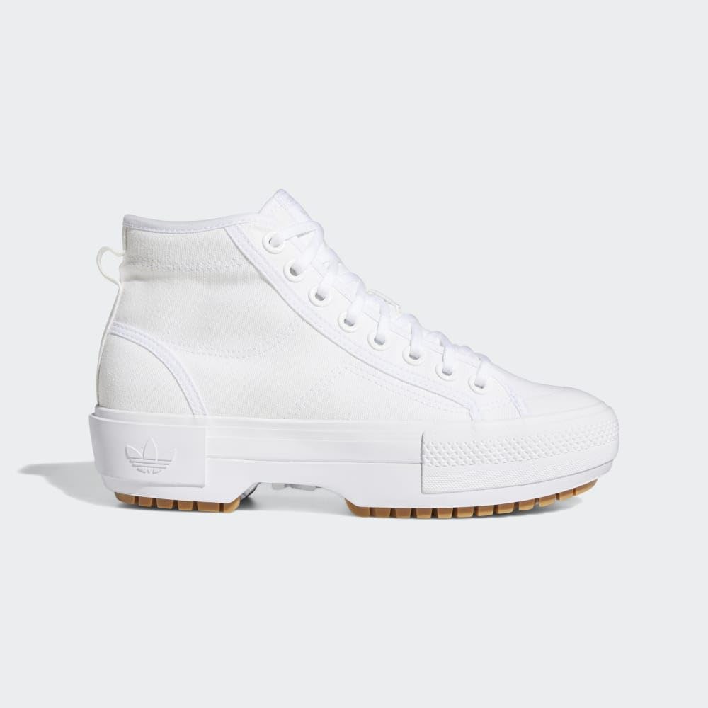 adidas Nizza Trek Shoes Women's, White, Size 8.5