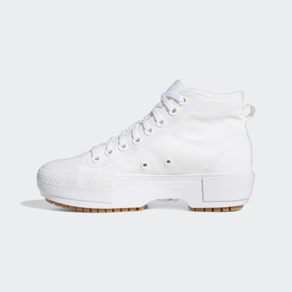 adidas Nizza Trek Shoes Women's, White, Size 8.5