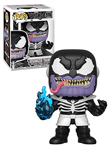 Marvel: Venom - Venomized Thanos Funko Pop! Vinyl Figure (Bundled with Compatible Pop Box Protector Case), Multicolored, 3.75 inches