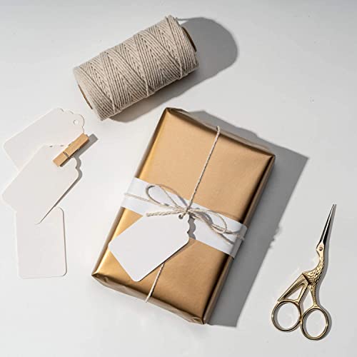 MAYPLUSS Wrapping Paper Roll - Mini Roll - 17 inch X 120 inch Per roll - 3 Different Black Gold Design (42.3 sq.ft.ttl)